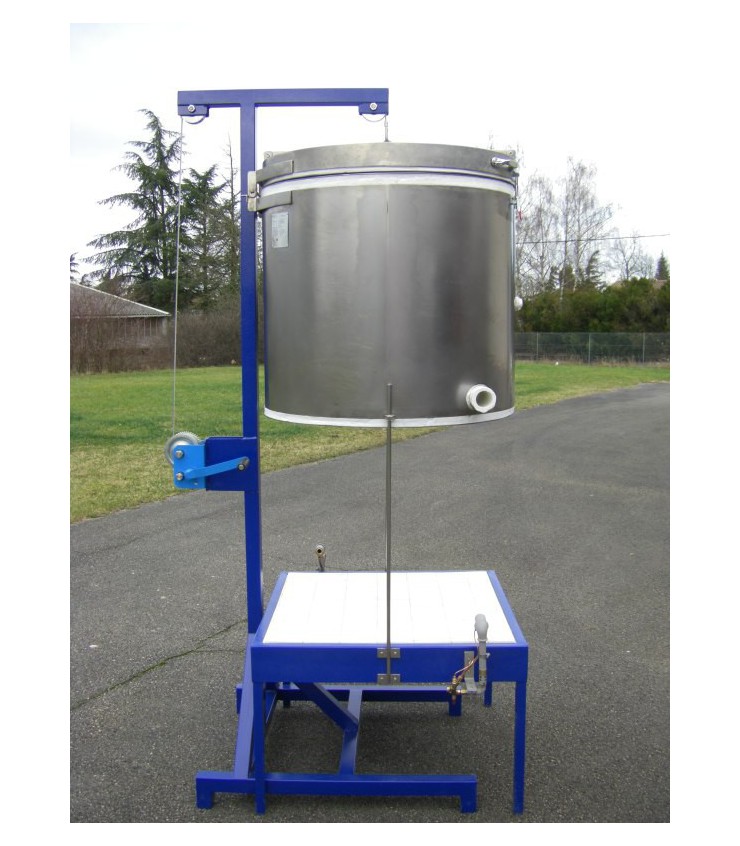 Four raku gaz à potence | Four pour le raku | Four de cuisson raku potier