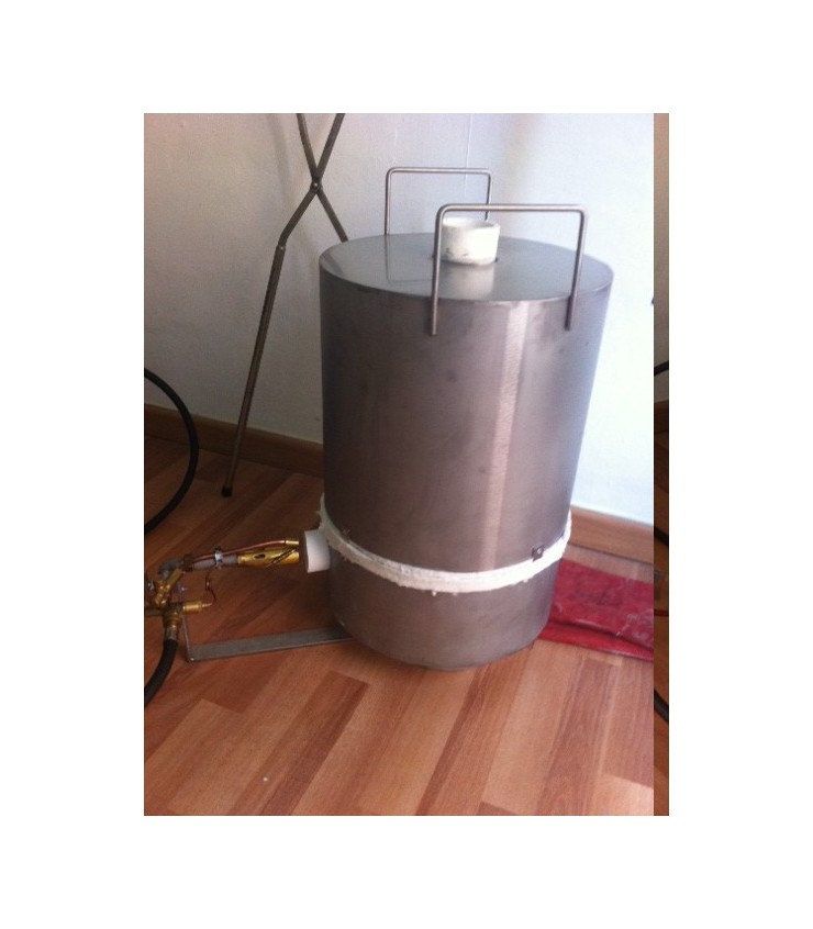 Four mini raku gaz | Four pour le raku | Four de cuisson raku potier