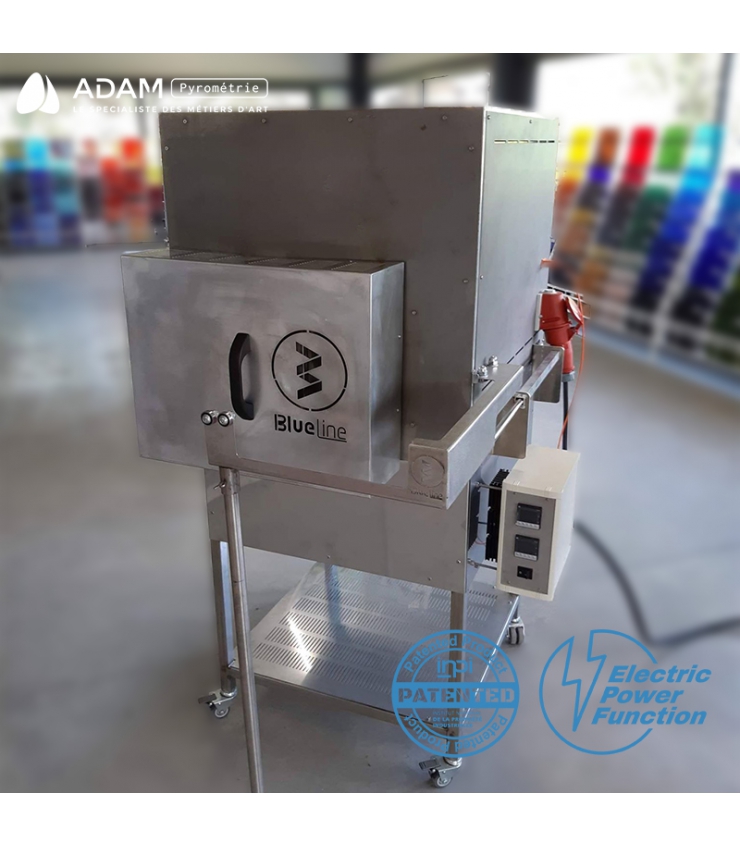 Four Fusion Verre - Jusqu'à 1300°C et 20 Kg de Verre | Adam Pyrométrie